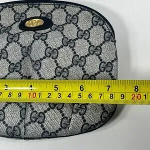 Gucci | Bags | Vintage Gucci Ophidia Pouch Key Holder Set Blue Leather ...